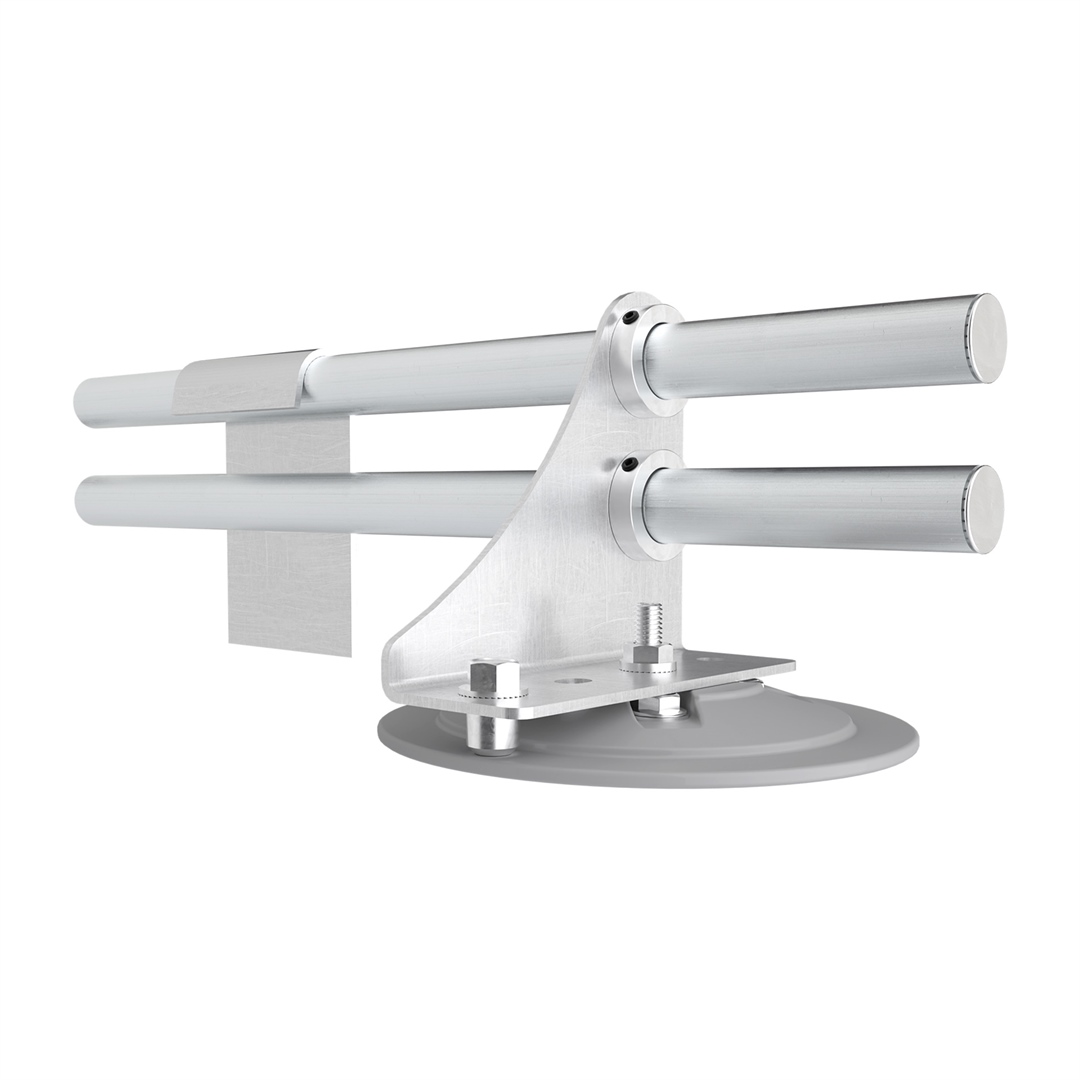 Snow Bars For Membrane With PowerGrip Universal 7 Mount - AceClamp