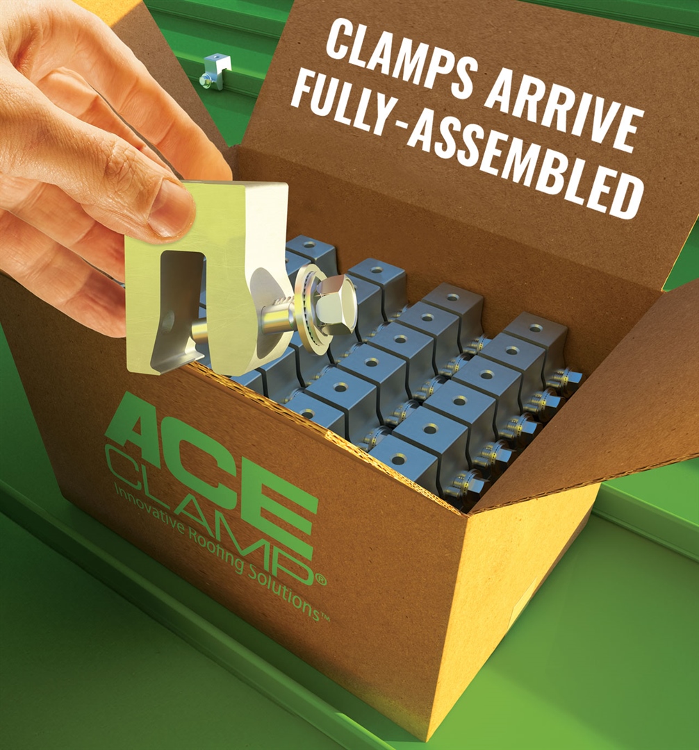 Standing Seam Metal Roof Clamps