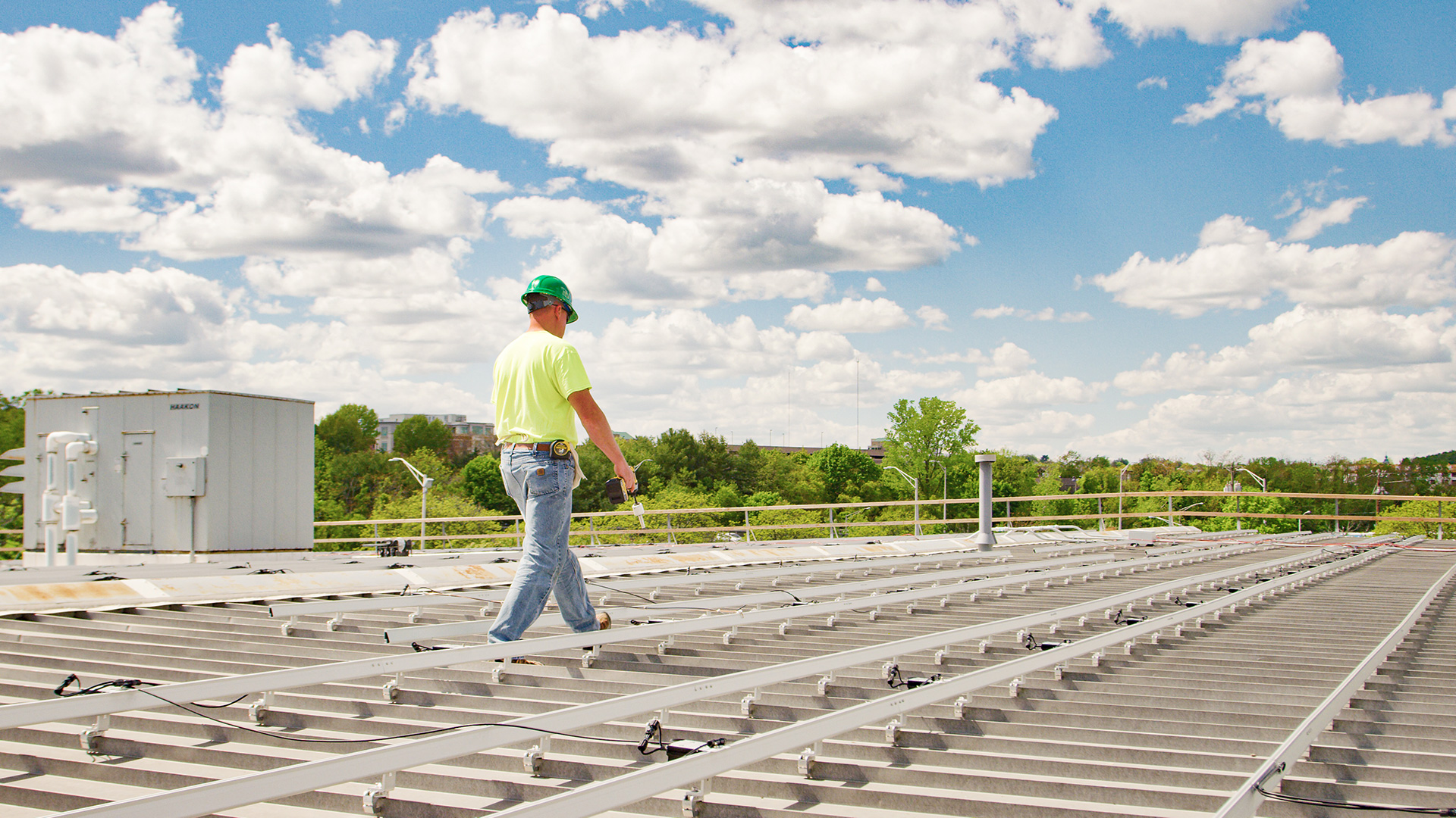 Contractor discusses labor savings with AceClamp's pre-assembled metal ...