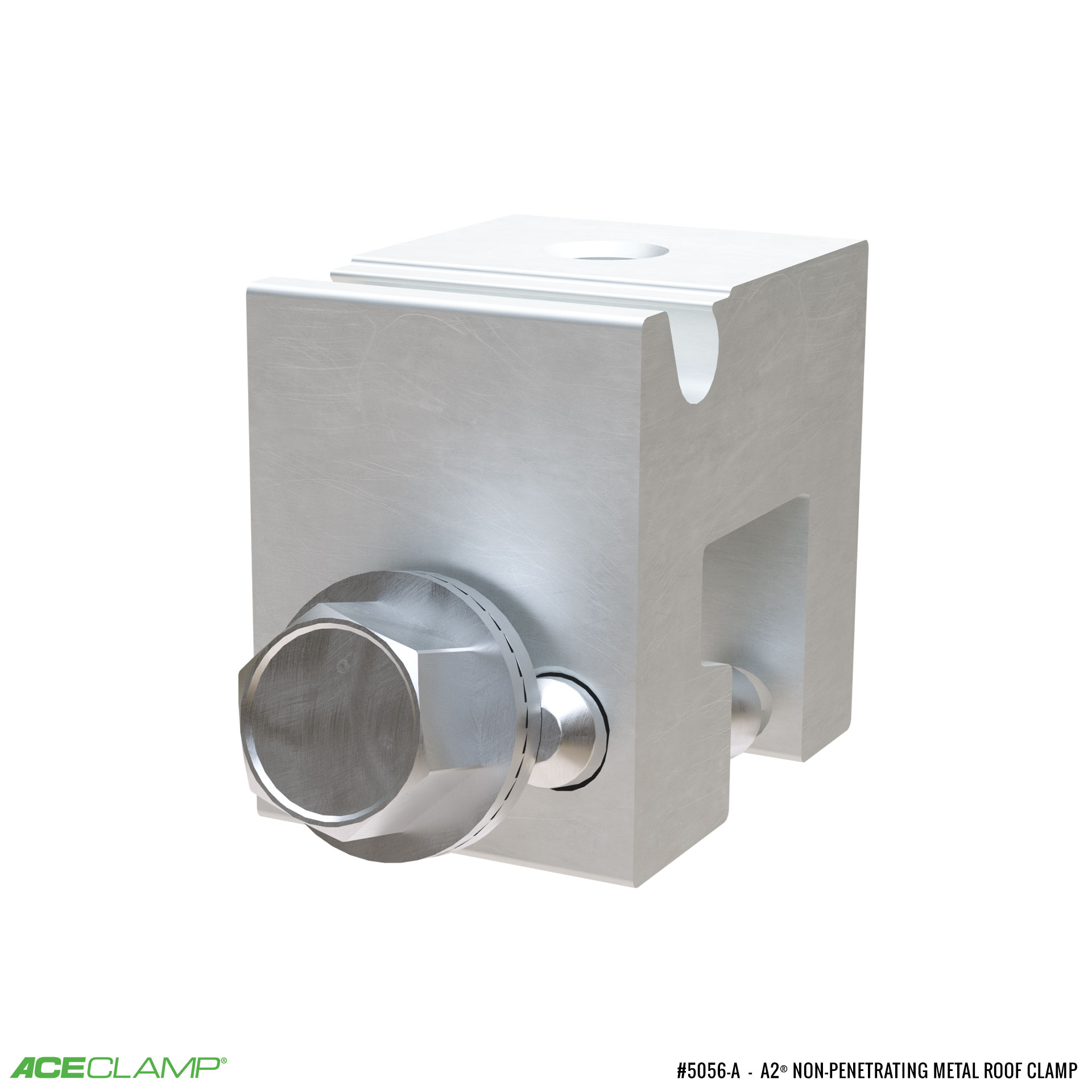 A2® Non-Penetrating Solar Mounting Clamp - AceClamp