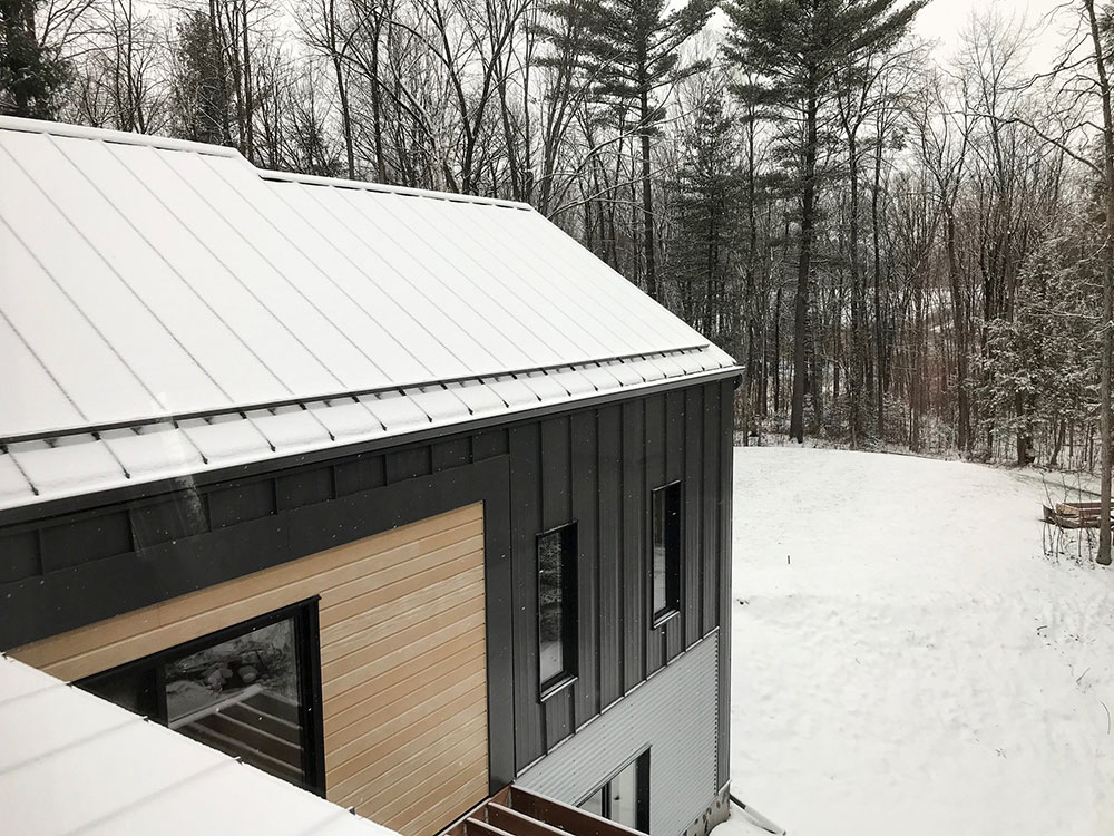 Hunter's Hollow Upgrades Snow Retention for Their Metal Roof