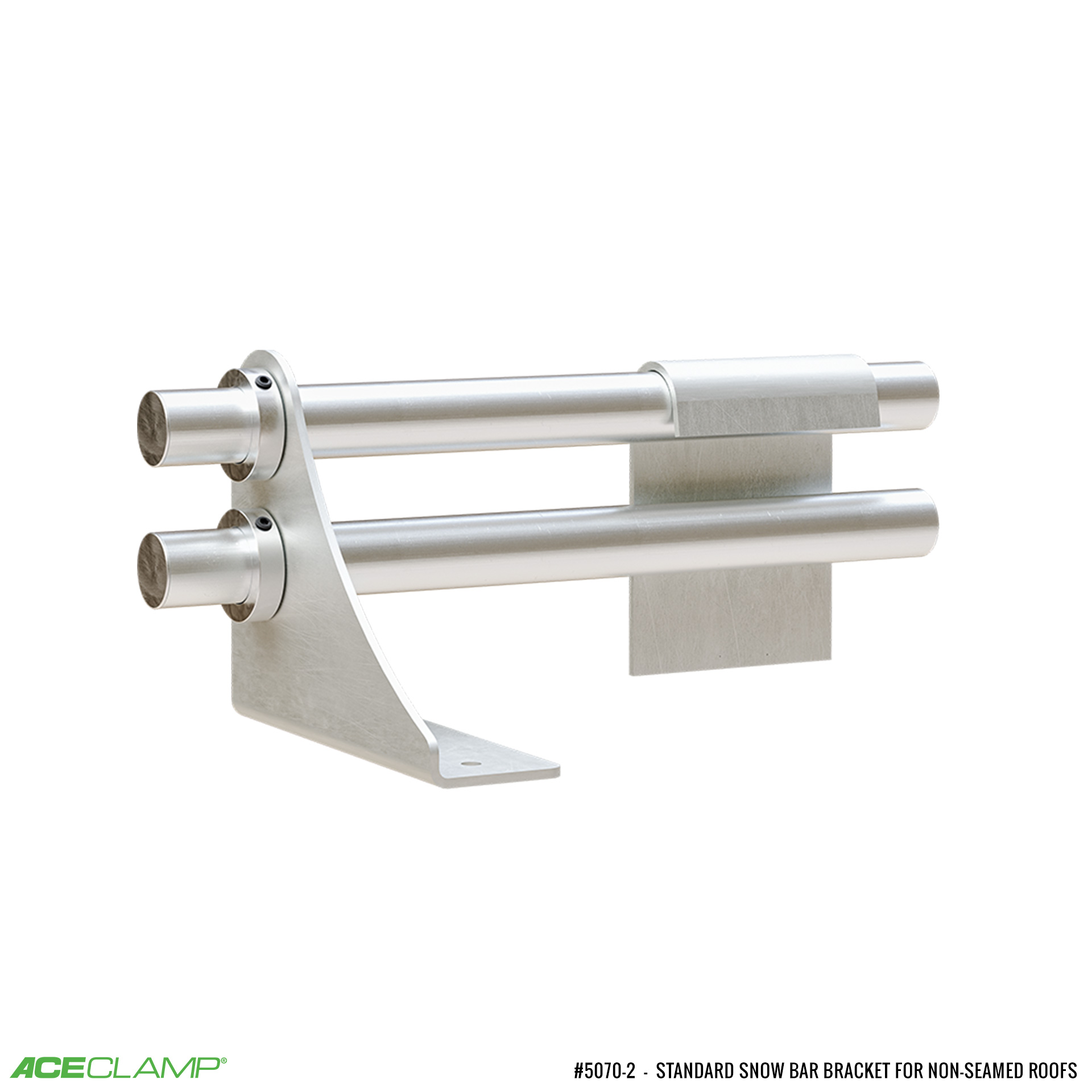 Standard Snow Bar Bracket, 2 Bar for Screw Down - AceClamp