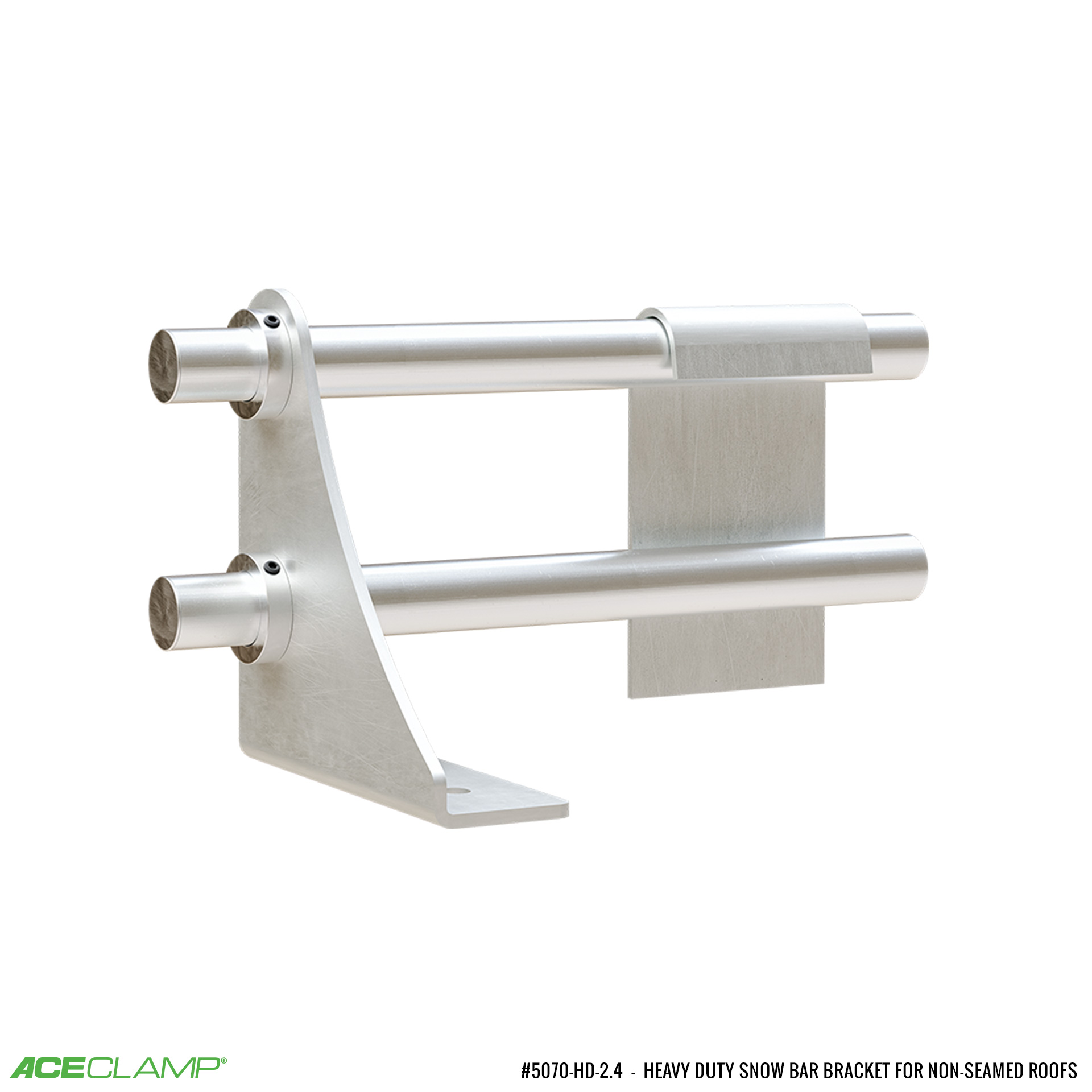 Heavy Duty Snow Bar Bracket, 2 Bar for Screw Down