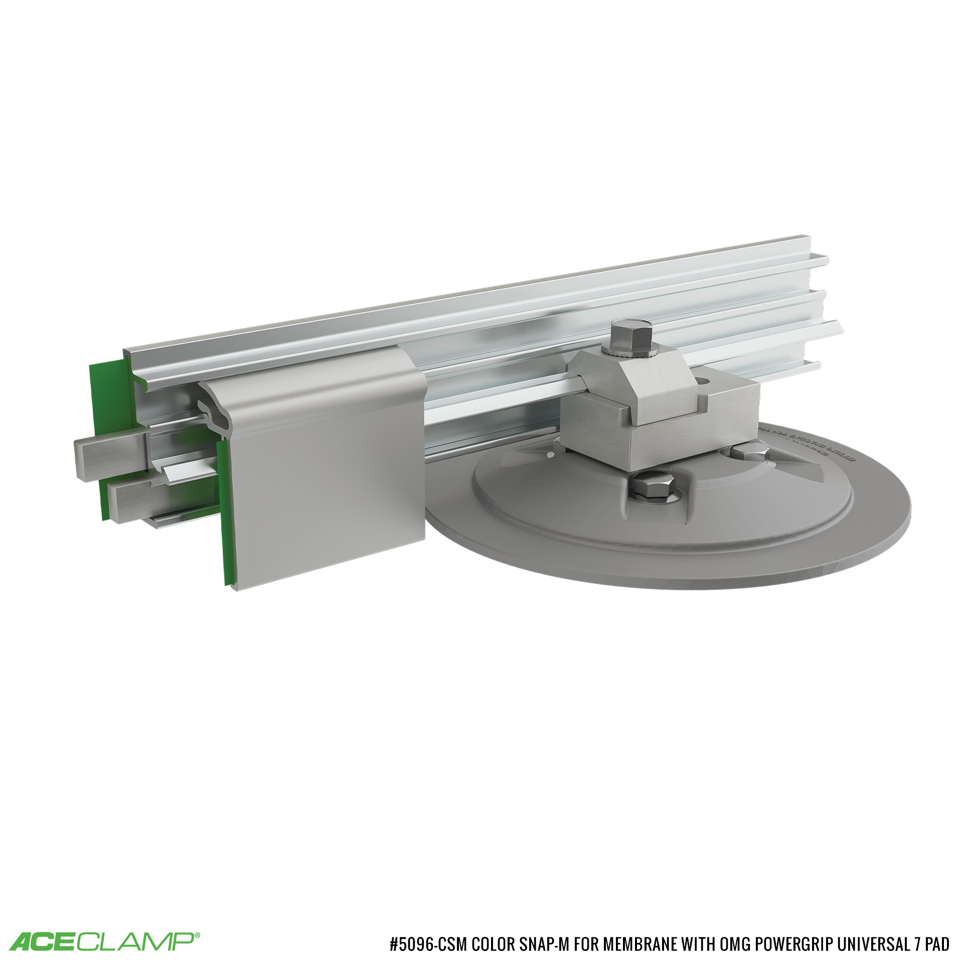 Color Snap®-M Snow Guards: Secure Membrane Roofs with PowerGrip