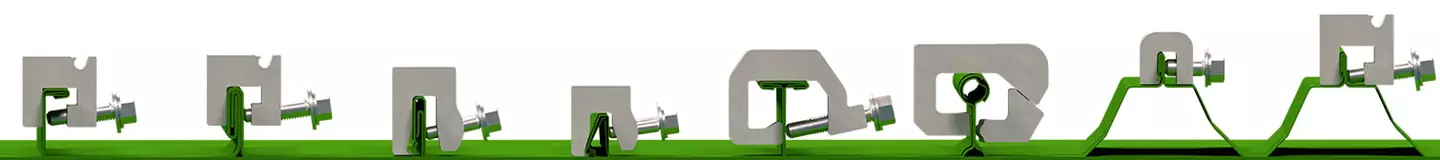 Snow guards and roofing clamps by AceClamp