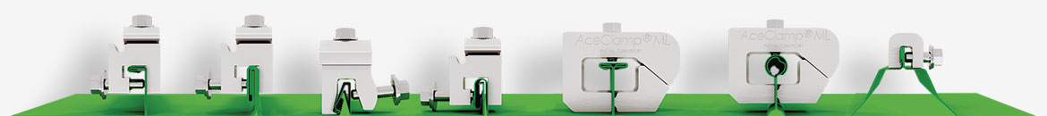 Precision Engineered roof snow guards and roofing clamps by AceClamp®