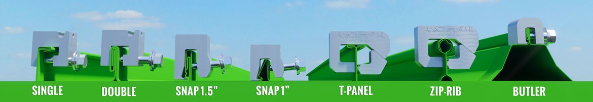 Precision roof snow guards by AceClamp | Snowguards