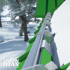 Precision roof snow guards by AceClamp Snowguards