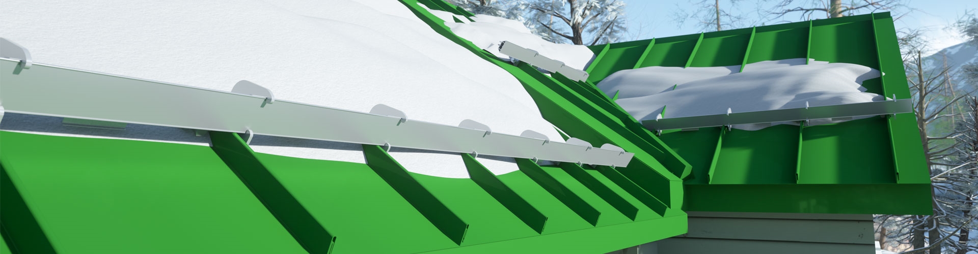 Metal Roof Snow Guards | Snowguards