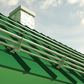 Precision roof snow guards by AceClamp Snowguards